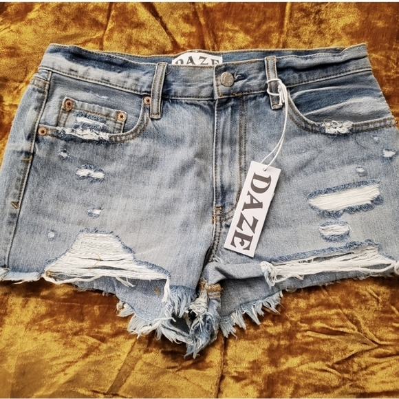Daze Jeans | Shorts | New Daze Denim Jean Troublemaker Shorts | Poshmark